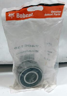 1 New Bobcat 7406135 Bearing For Mt55 Mt85 Mini Track Loaders Nib