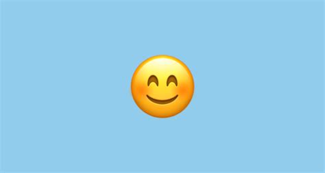 Lachend Gezicht Met Lachende Ogen Emoji On Apple IOS 14 5