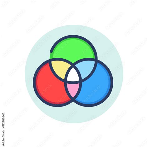 Auto Correction Filter Thin Line Icon Color Brightness Contrast