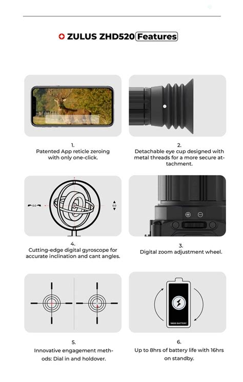 Arken Zulus HD X With Laser Rangefinder And Ballistic Calculator