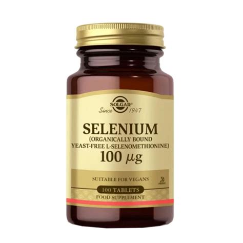 Solgar Selenium 100 Mg 100 Tablet