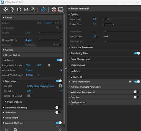Turning On Material Override Turns Buffer Screen Black V Ray For
