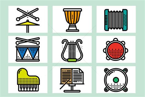 음악 악기 클래스 아이콘 Png 일러스트 무료 다운로드 Lovepik