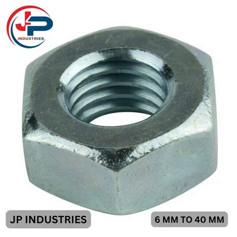 Material Mild Steel Hexagon Weld Nut Nominal Nut Diameter M30 30 Mm