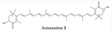 Formula Strutturale Dellastaxantina Structure Of Astaxanthin Download Scientific Diagram