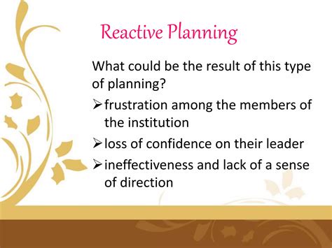 Different Types Of Plan Ppt