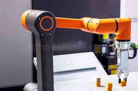 Robot Or Robotic Arm For Industrial Pick And Place Insertion Quality Testing Or Machine