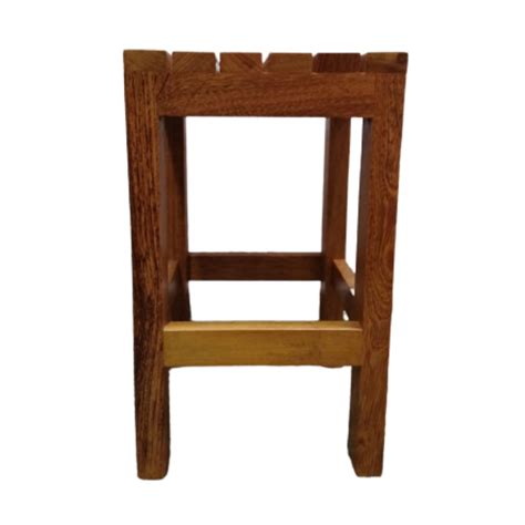 Banquito De Terraza Luxor En Madera Real Plaza