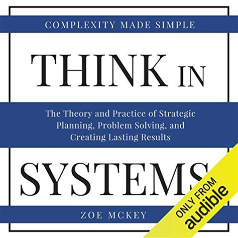 Amazon The Art Of Thinking In Systems Improve Your Logic Think