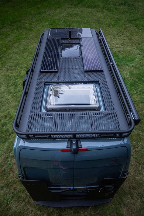 Sr1r Series 1 Tier Sliding Solar Panel Rack System Class B Rv Optimized Front Or Rear Extension