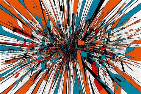 Premium Photo Random Chaotic Lines Abstract Geometric Pattern Texture Modern Contemporary