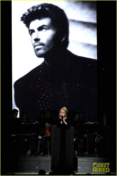 Adele Stops George Michael Grammys Tribute Asks To Start Again Video Photo 3858484 Adele
