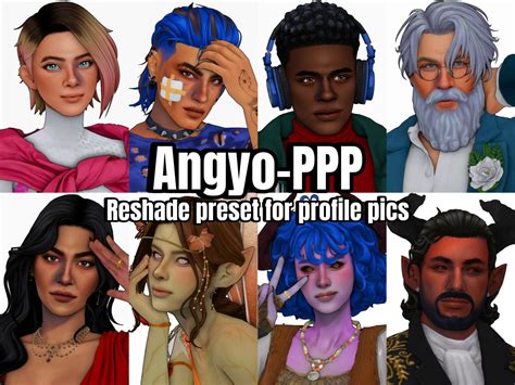 My Reshade Preset For Sims Portraits💟 Tr Angyo On Tumblr