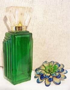 Emeraude Perfume Bottle From The 1950s