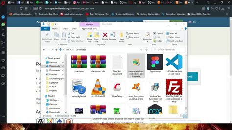 Lesson 4 Installing Xampp Server Youtube