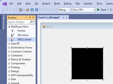 windows opengl example using skiasharp tek eye
