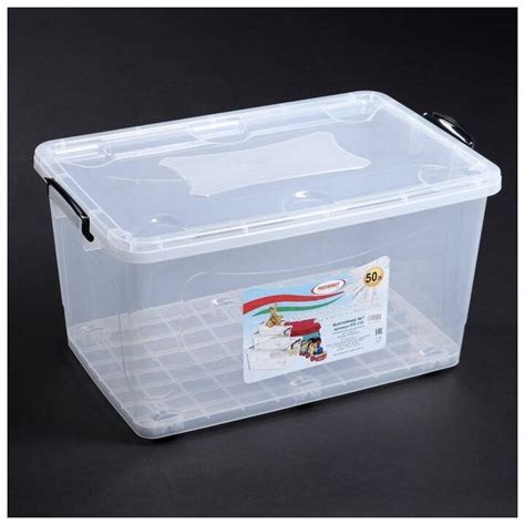 Ящик пластиковый для хранения с крышкой на колесах — купить по низкой цене на Яндекс Маркете