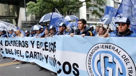 Paro de la CGT y marcha al Congreso qué servicios se ven afectados