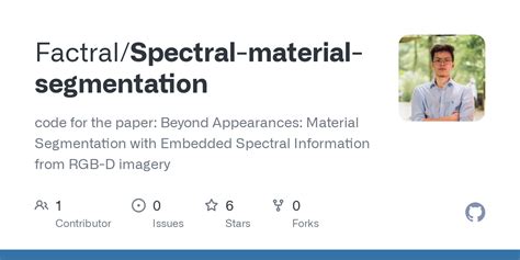 Github Factralspectral Material Segmentation Code For The Paper