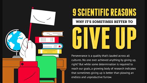 9 Scientific Reasons Why Its Sometimes Better To Give Up
