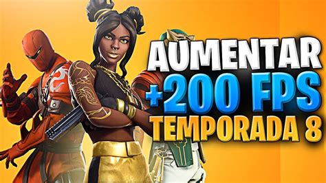 Como Aumentar Fps En Fortnite En Pc Gama Baja Temporada 8 ️ Youtube