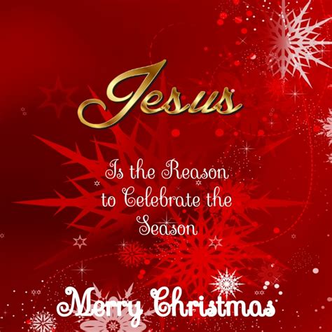 Jesus Is The Reason For The Season Merry Christmas