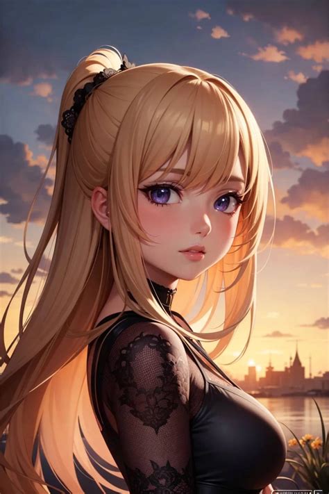 A Beautiful Anime Girl With Blond Hair By Mrsquiglez On Deviantart