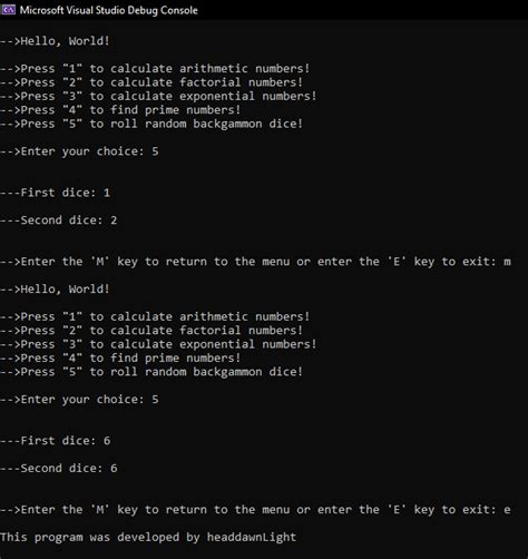 Github Headdawnlight Cpp Cli Calculator V A Simple Calculator Program That Runs On A Command
