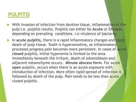 Dental Caries Sequelae Pptx