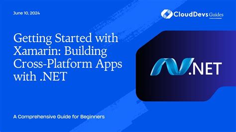 Getting Started With Xamarin Building Cross Platform Apps With NET