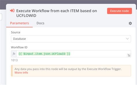 an item list of workflows to execute confusion questions n8n community