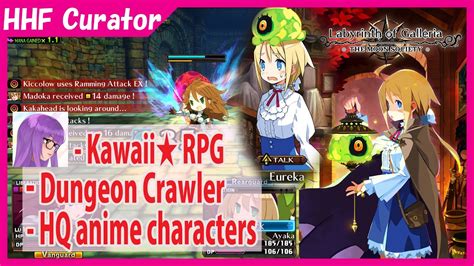 Not Only Kawaii Dungeon Crawler Labyrinth Of Galleria The Moon Society Pcsteam Youtube