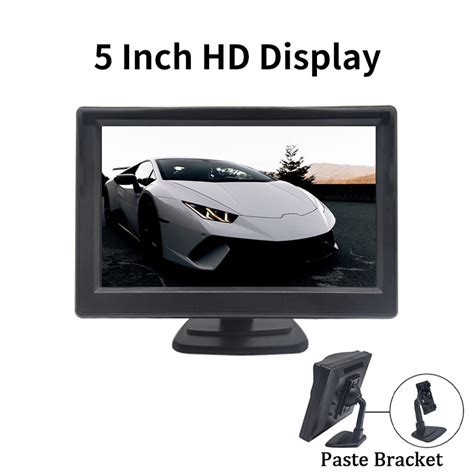 Hippcron หน้าจอดิจิทัล 5 นิ้ว Tft Lcd 5 นิ้ว Hd 16 9 800 480 อินพุต