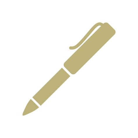Premium Vector Pen Icon Vector Template Illustration Design