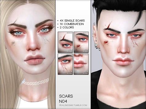 Sims CC S The Best Skin Detail Kit N By Pralinesims