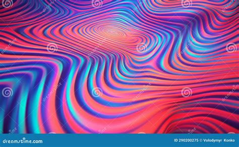 A Vibrant Abstract Background With Flowing And Dynamic Wavy Lines Generative Ai Stock Image