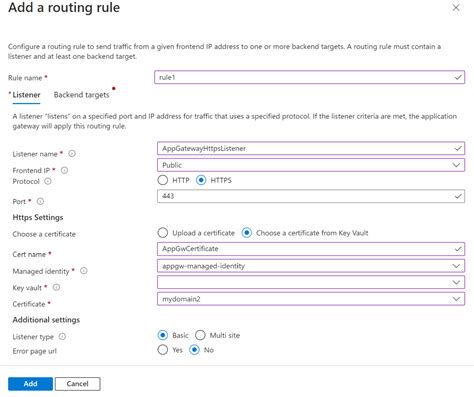 Tls 終了を伴う Application Gateway を使用してアプリケーションをインターネットにアクセス可能にする Azure