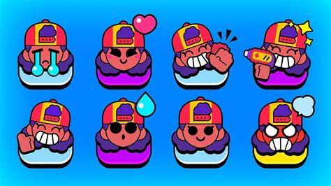 New Brawler Meg Animated Pins And Gameplay Brawl Stars Meg Gameplay Youtube