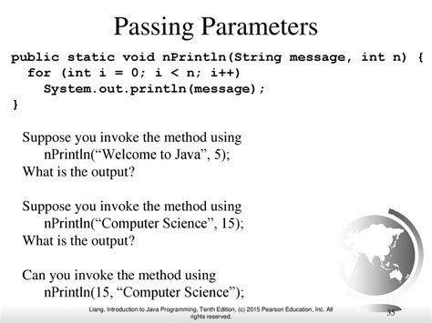 Chapter 6 Methods Cs1 Java Programming Colorado State University Ppt Download