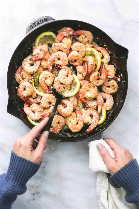 Creamy Lemon Dill Shrimp Creme De La Crumb
