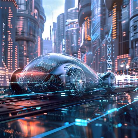 Detail The Ethical Implications Of Autonomous Vehicles And Ai Ethics Premium Ai Generated Image