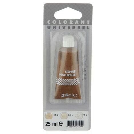 Colorante Universale 25 Ml Terra Di Siena Naturale Centrale Brico