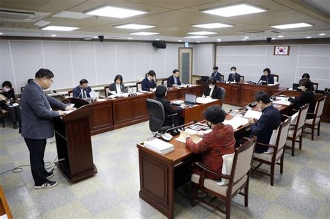 수원특례시의회 기획경제위원회 2023년 주요업무계획 보고 청취