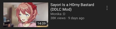 the ddlc modding community makes great content r lies