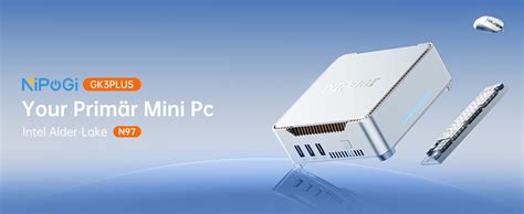 Nipogi Gk3 Plus Mini Pc W 11 Ιntel Alder Lake N97 16gb Ddr4 512gb M 2