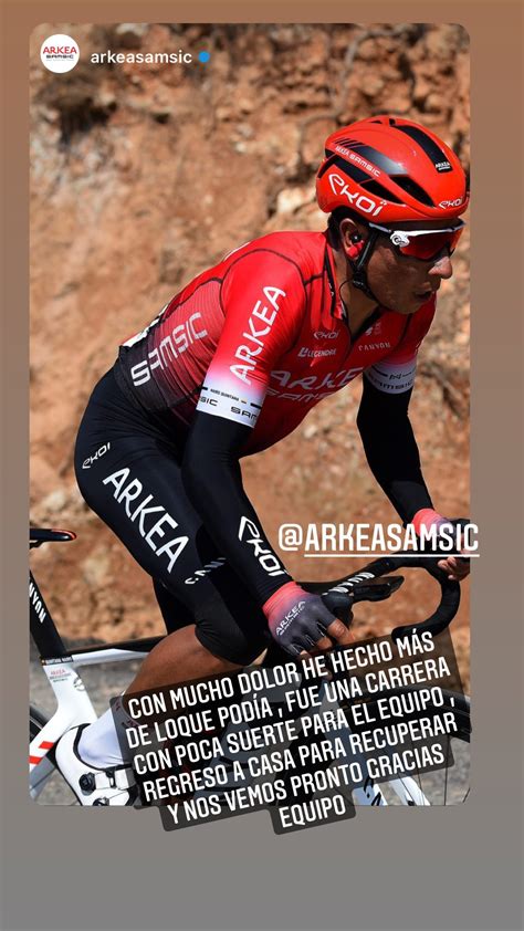 Nairo Quintana Se Retiró Del Tour De Turquía Para Recuperarse De Los