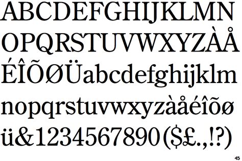 Identifont Century Old Style