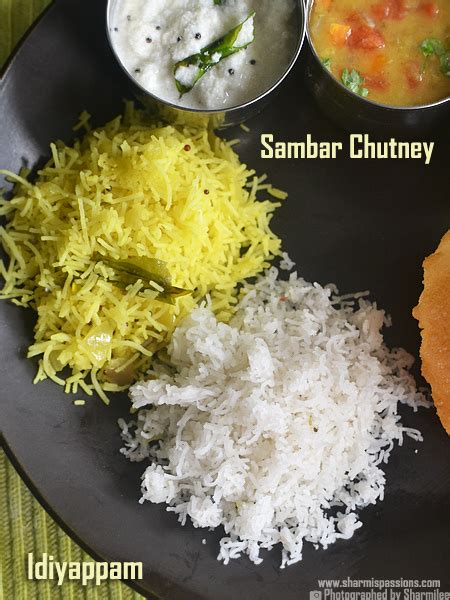 Sharmis Passions Poori Masalaidiyappam Varieties Special South