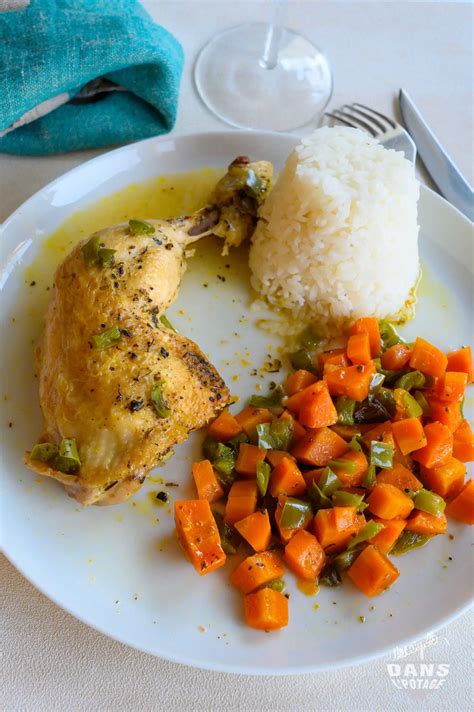 Poulet Aux Carottes Et Poivrons Une Aiguille Dans L Potage