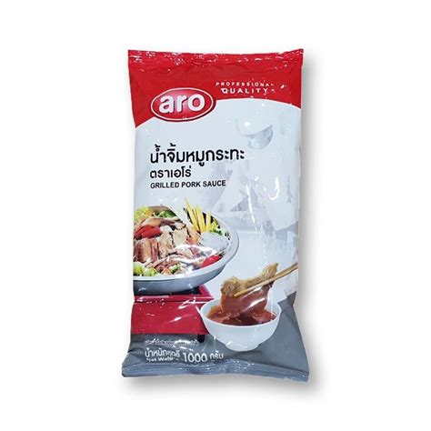 Aro เอโร่ น้ำจิ้มหมูกะทะ 1000 กรัม น้ำจิ้ม Th